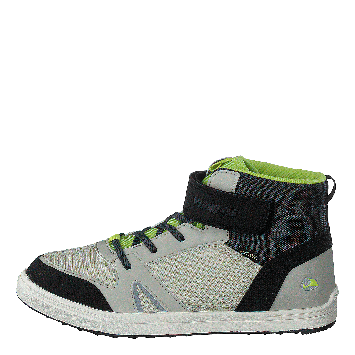 Viking Markus Mid Gtx Lys Grå/lime – Sportamore.com