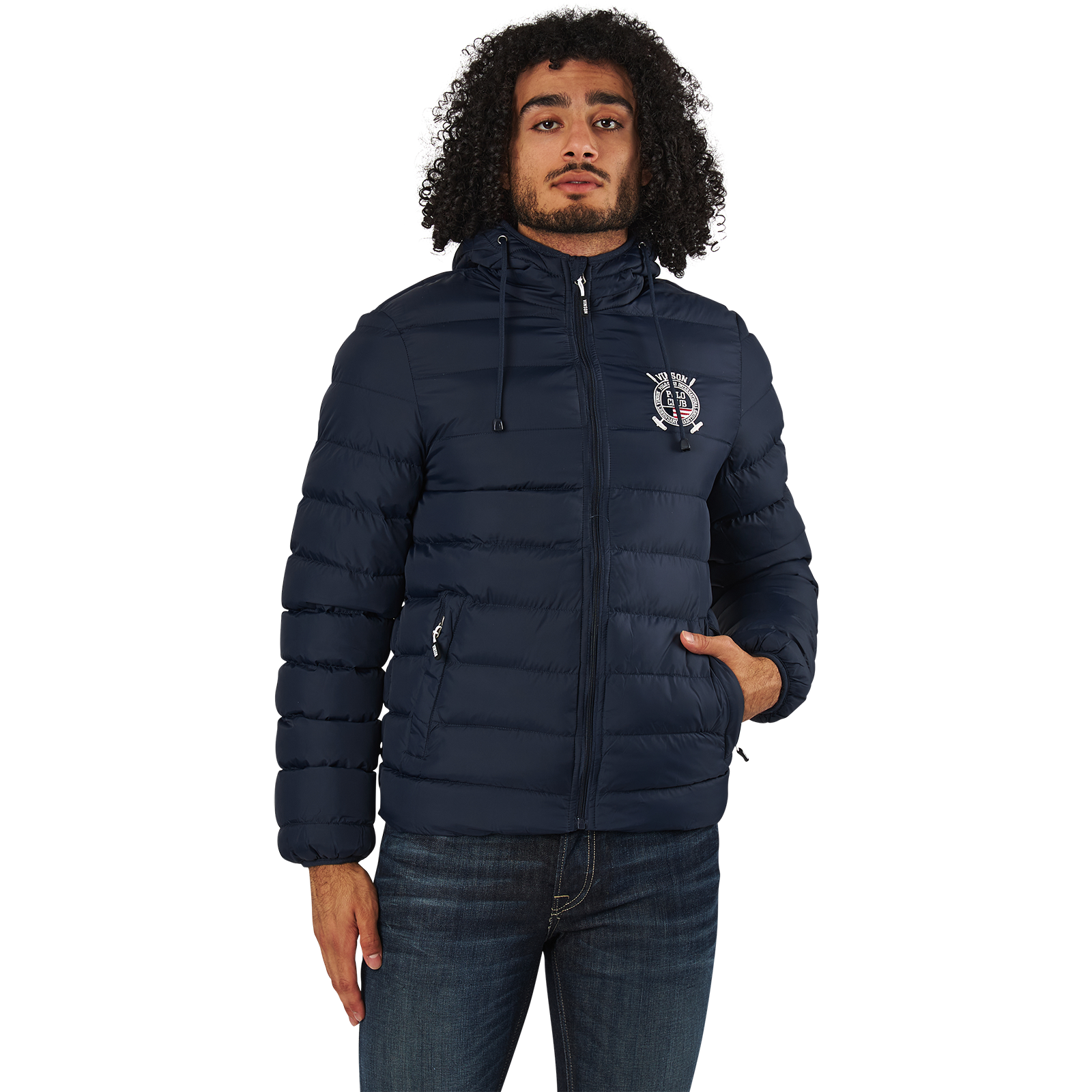 Vinson Polo Club Hunk Jacket Blue – Sportamore.com
