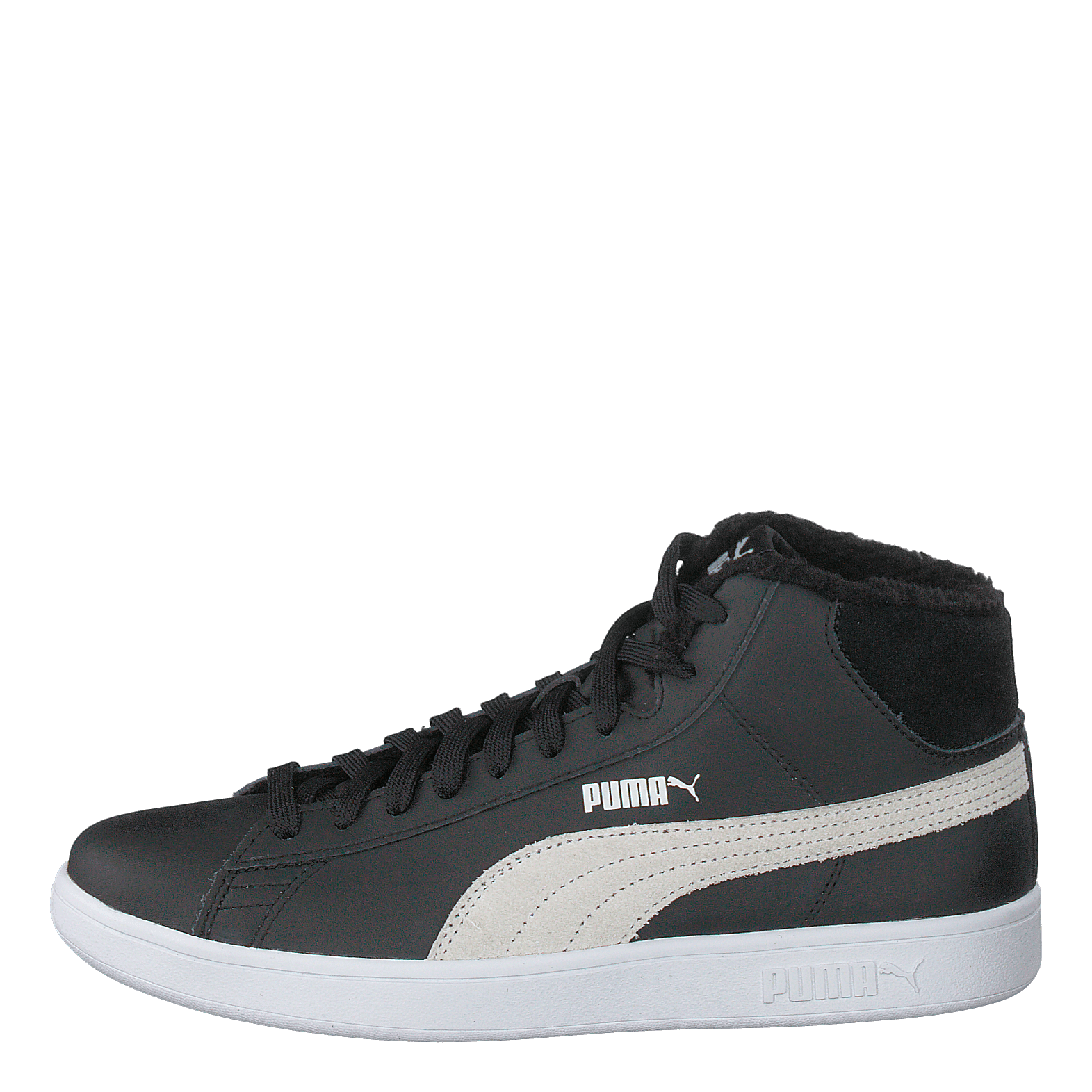 Puma Smash V2 Mid L Fur Jr Puma Black-puma White – Sportamore.com