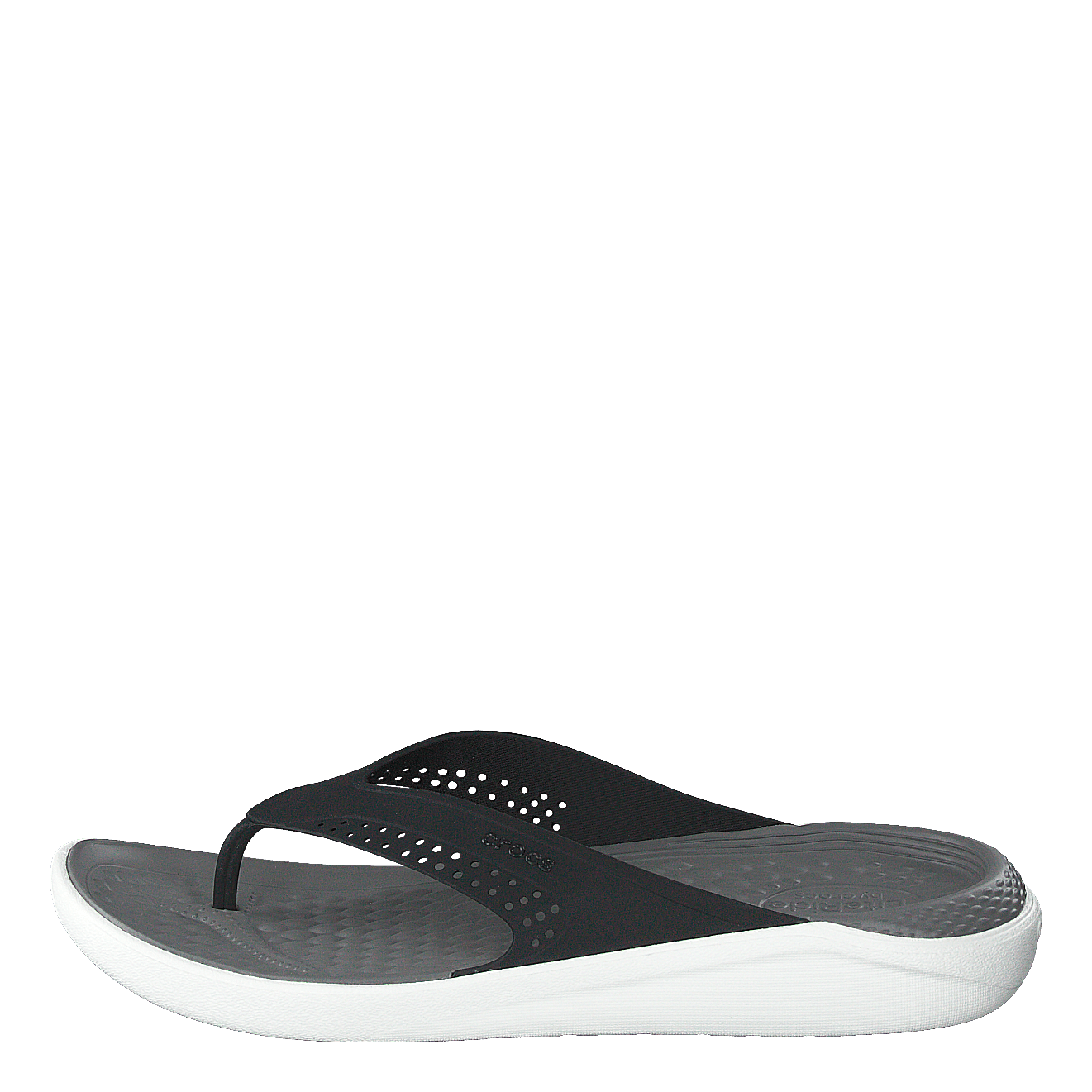 Crocs Literide Flip Black/smoke – Sportamore.com