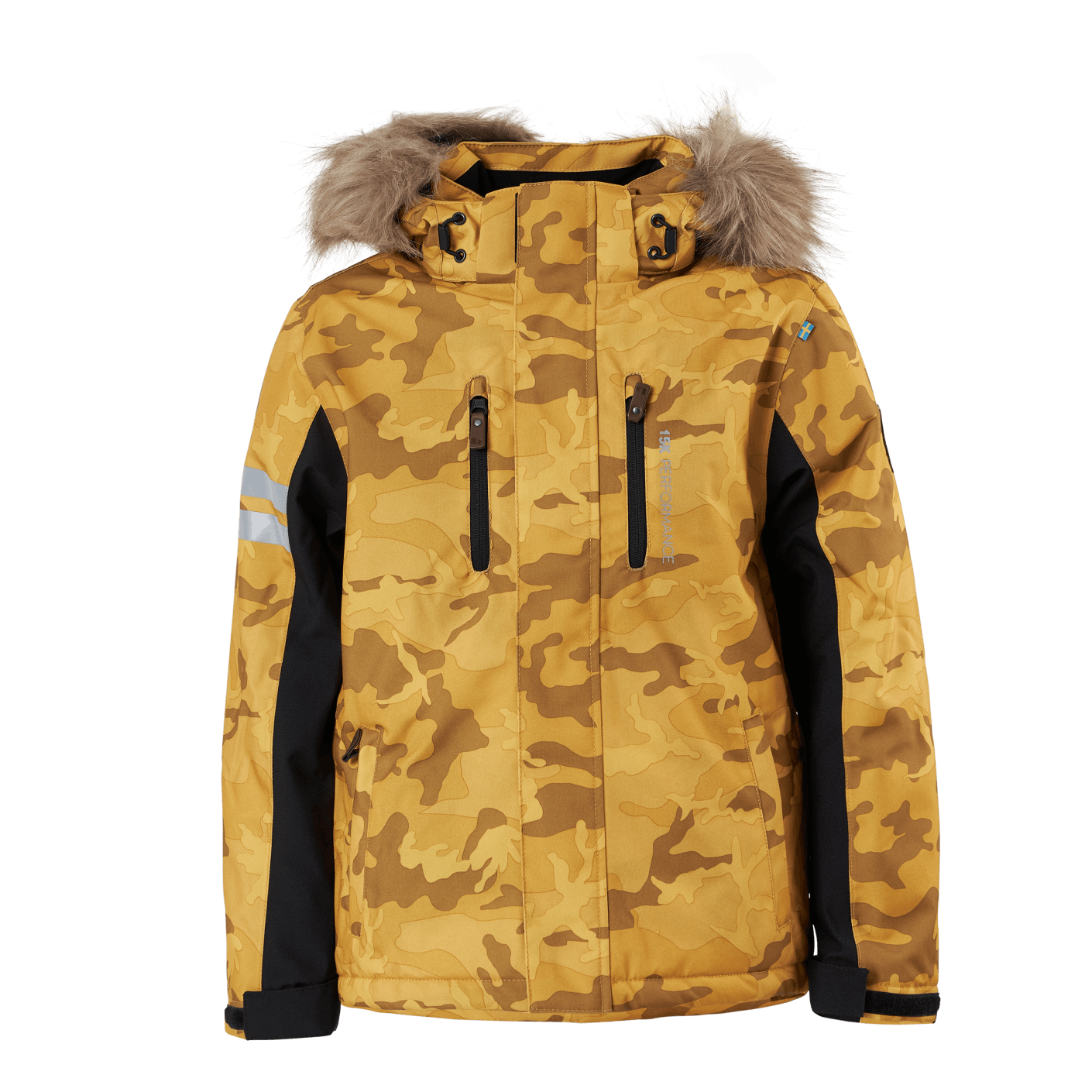 Lindberg Camo Jacket Yellow – Sportamore.com