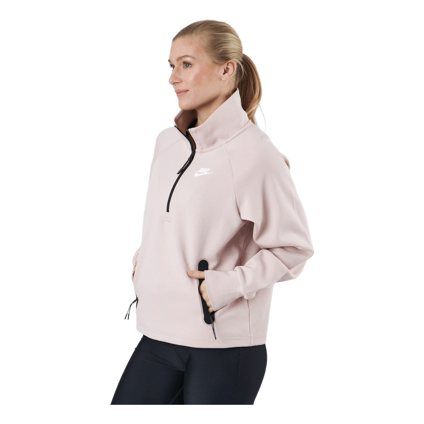 Nike Nike Sportswear Tech Fleece Wo Pink Oxford/white – Sportamore.com