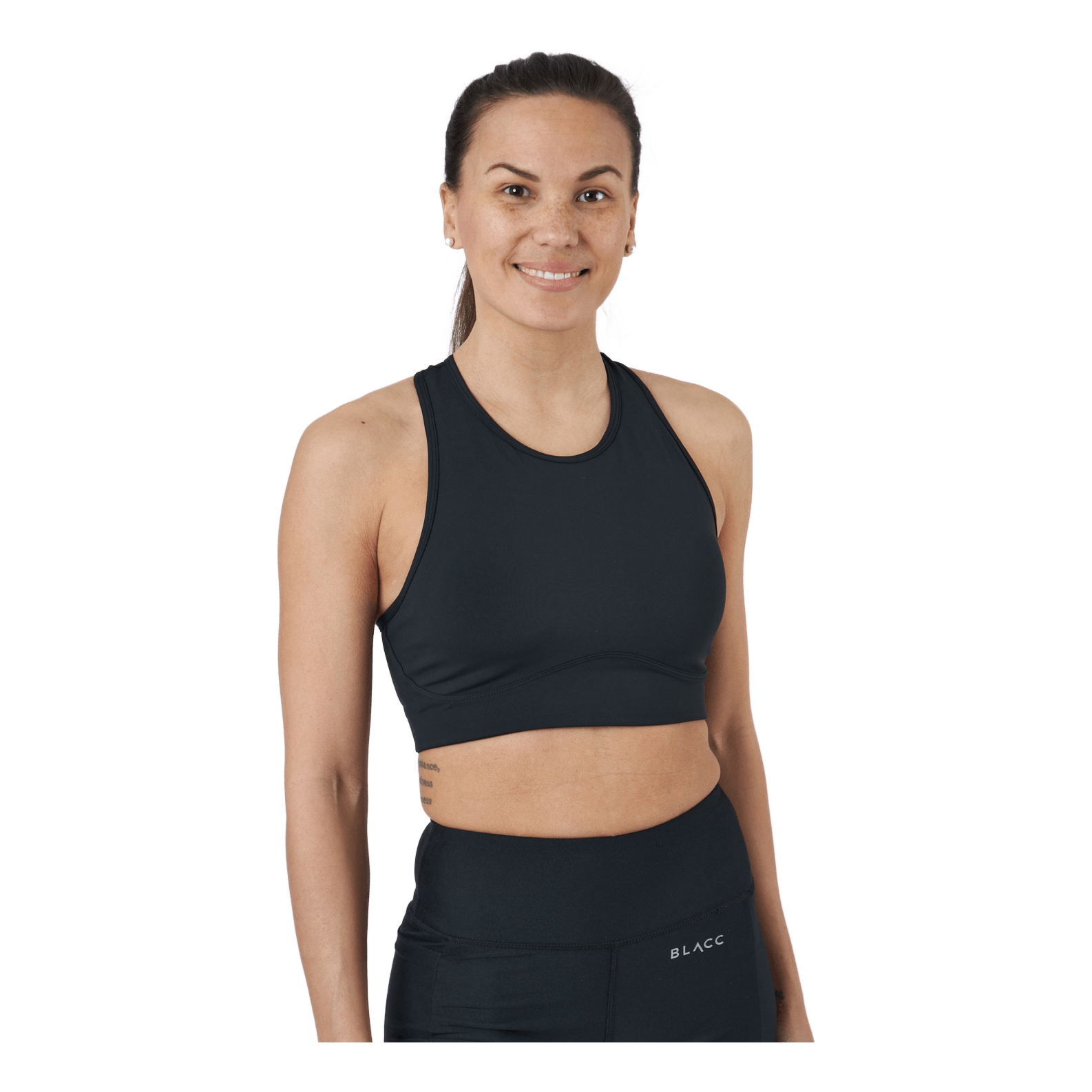 BLACC Fixed High Support Bra Black – Sportamore.com