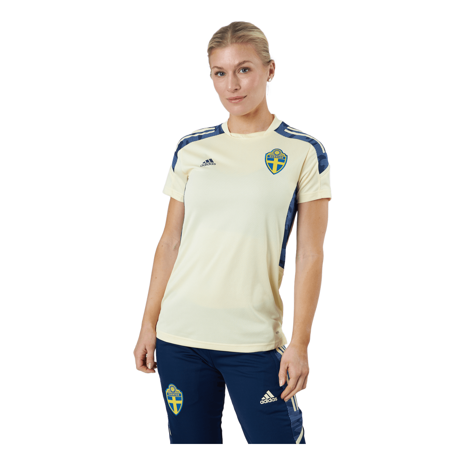 adidas Svff Tr Jsy W Easy Yellow/team Navy Blue – Sportamore.com