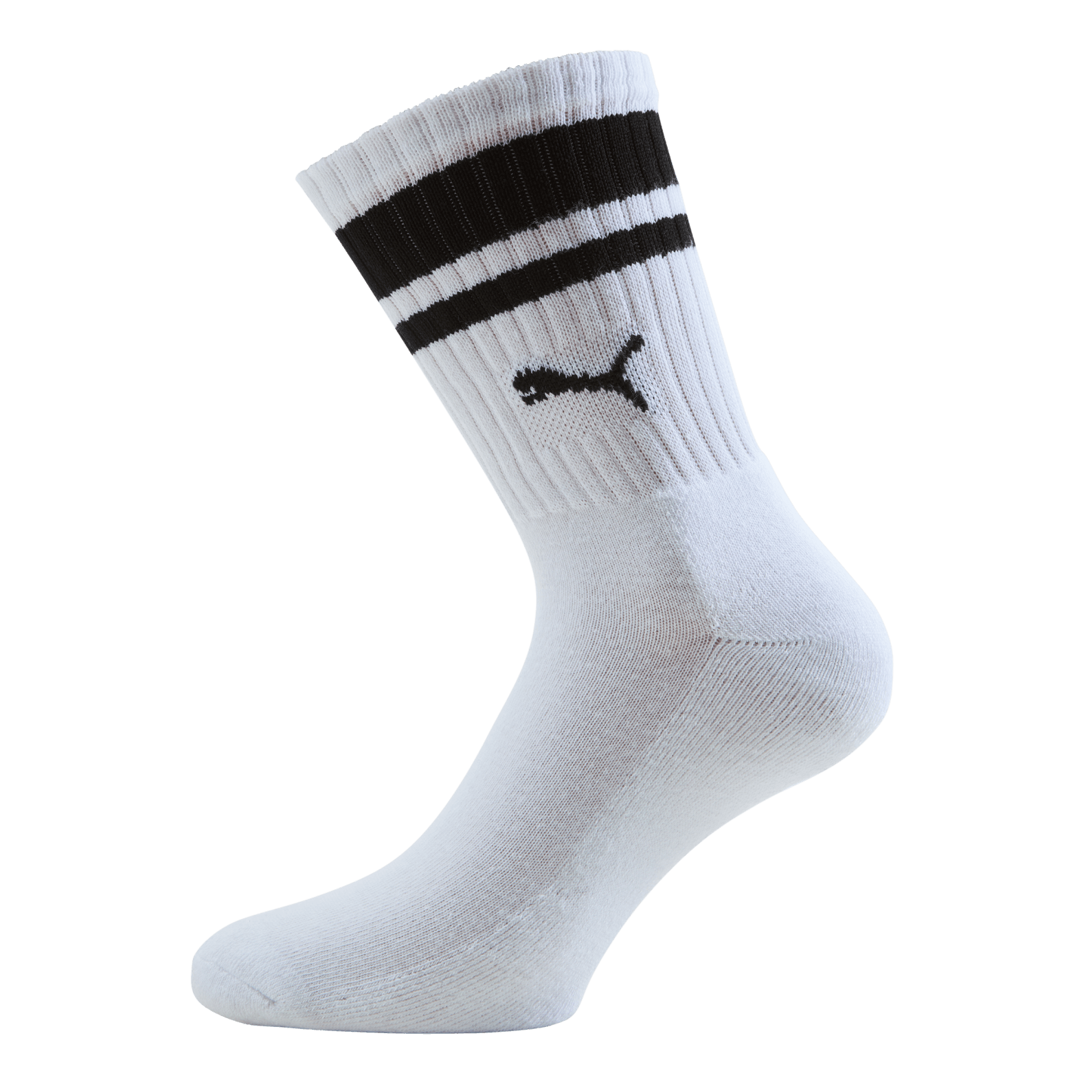 Puma Puma Crew Heritage Stripe 2p U White – Sportamore.com
