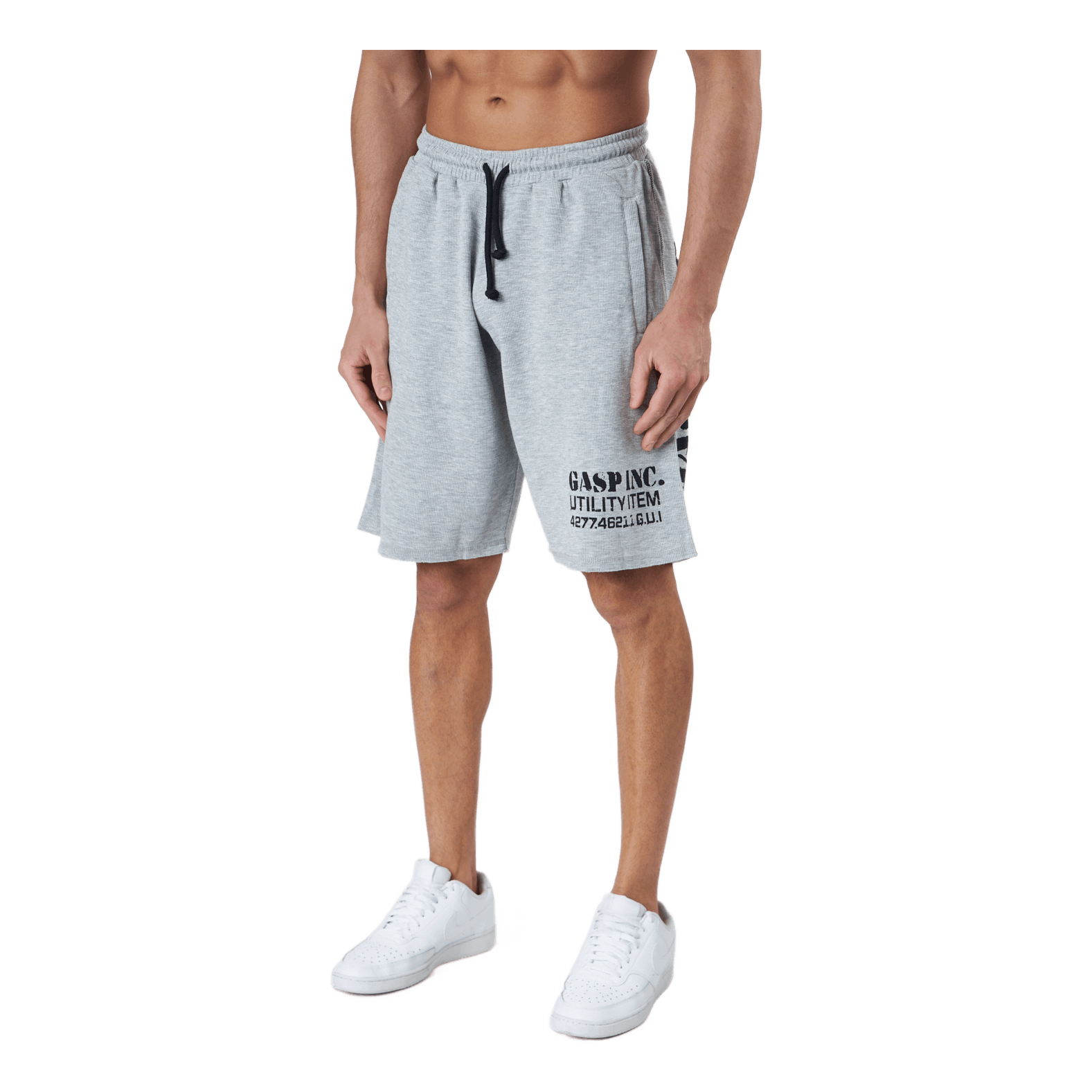 GASP Thermal Shorts Grey Melange – Sportamore.com