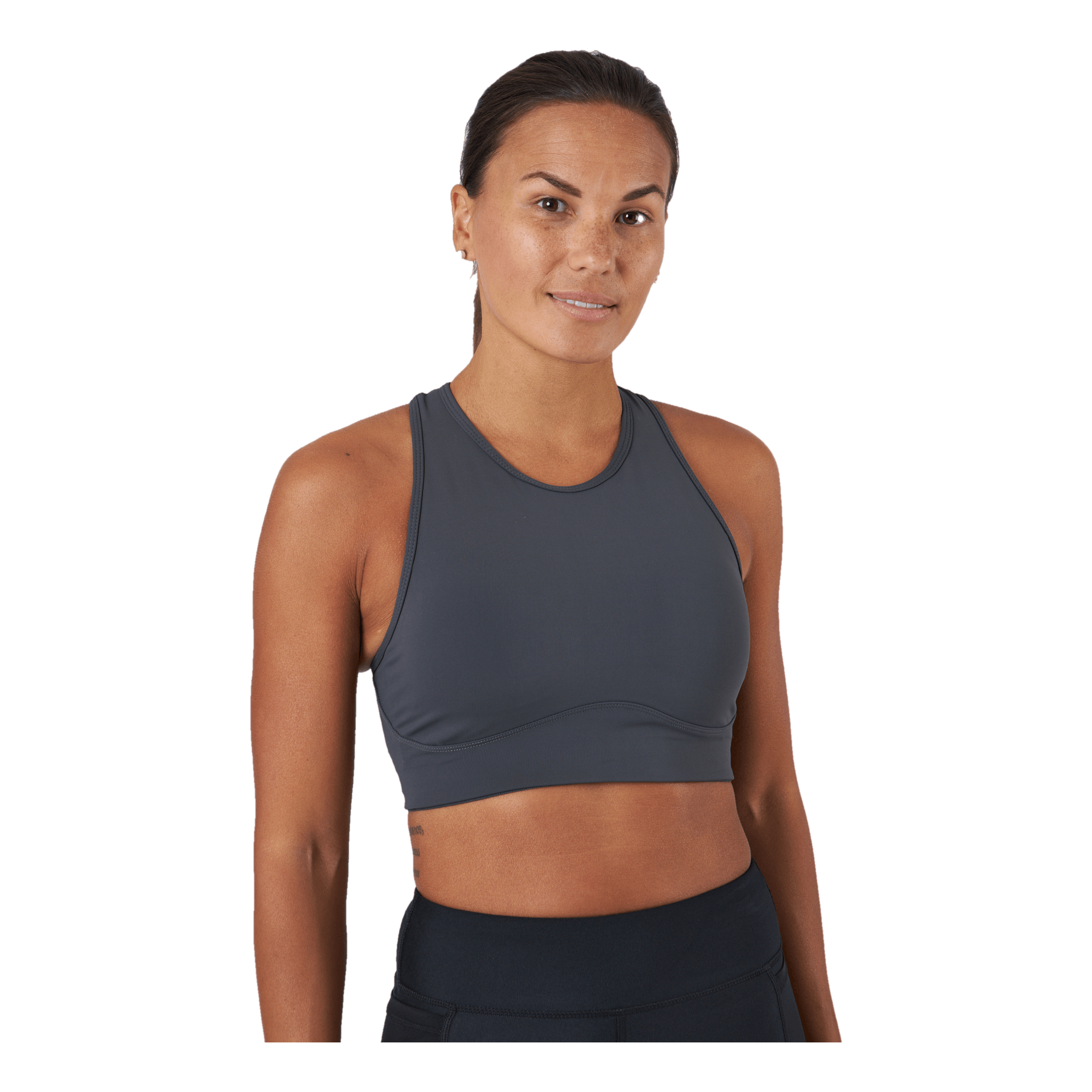 BLACC Fixed High Support Bra Black / Grey – Sportamore.com