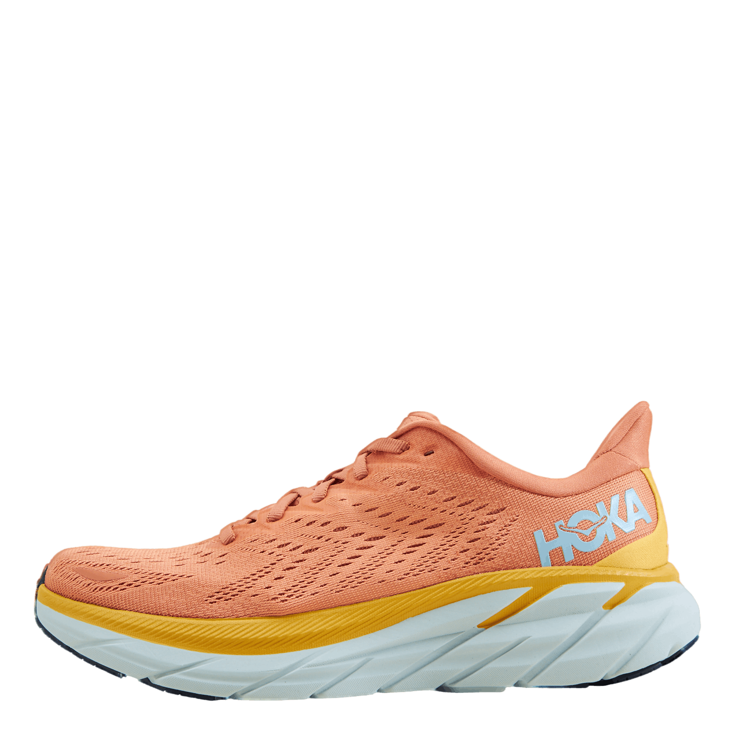 Hoka W Clifton 8 Sun Baked / Shell Coral – Sportamore.com