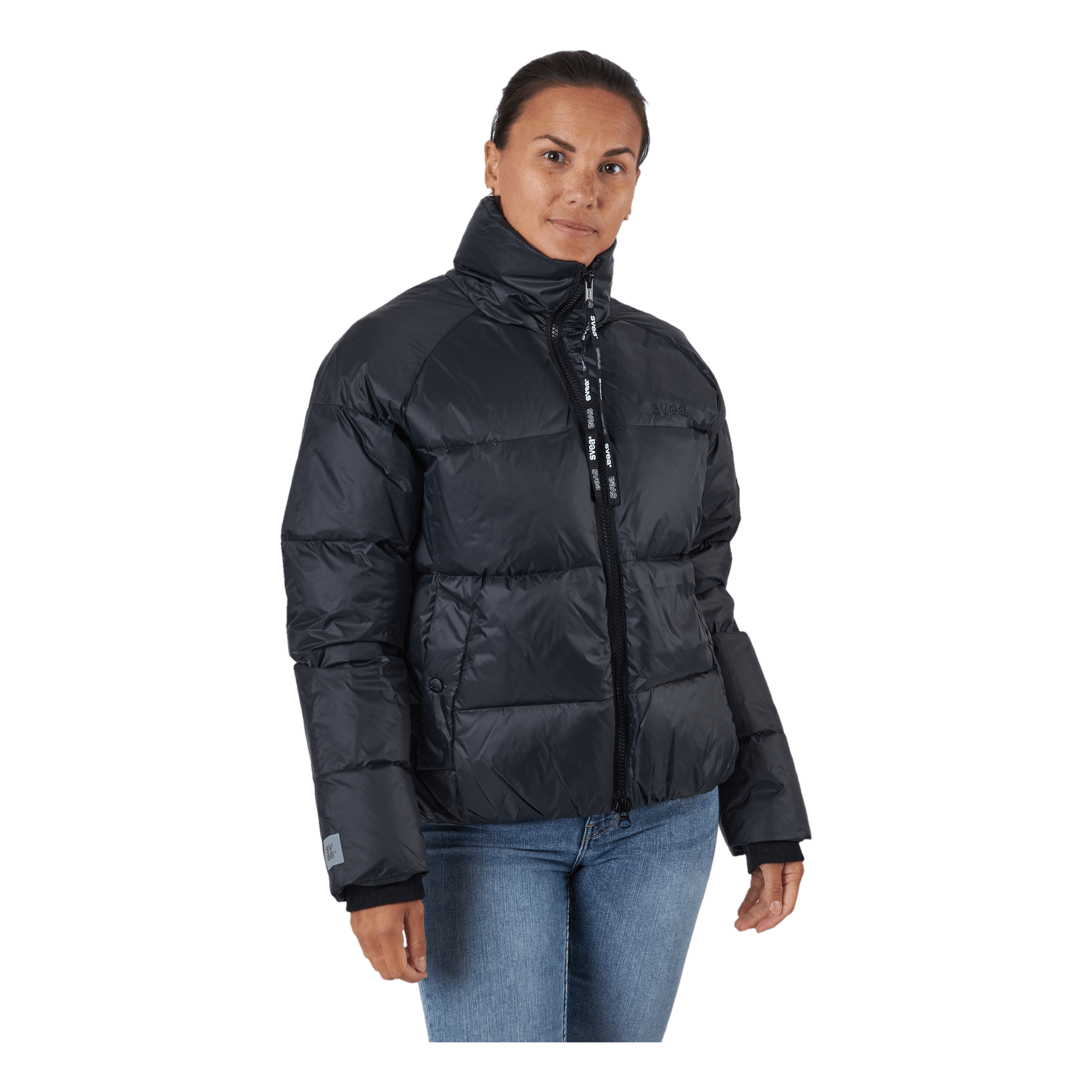 Svea Volume Puffer Jacket Black – Sportamore.com