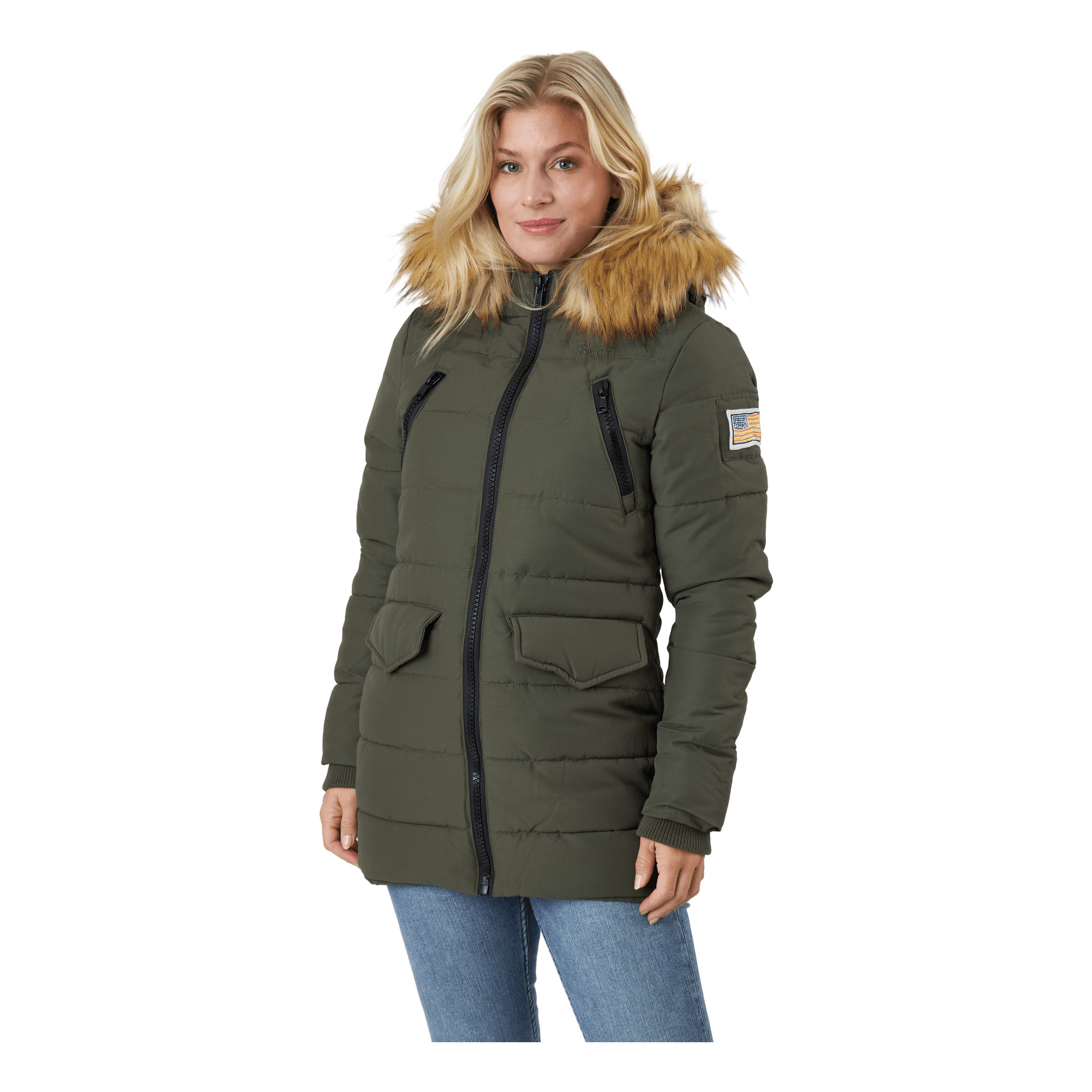 Svea Joy Jacket Dark Army – Sportamore.com