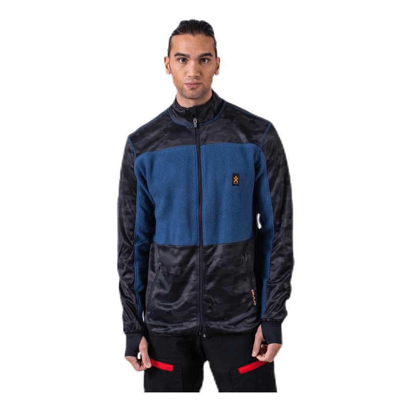 Bula Camo Fleece Jacket Blue – Sportamore.com