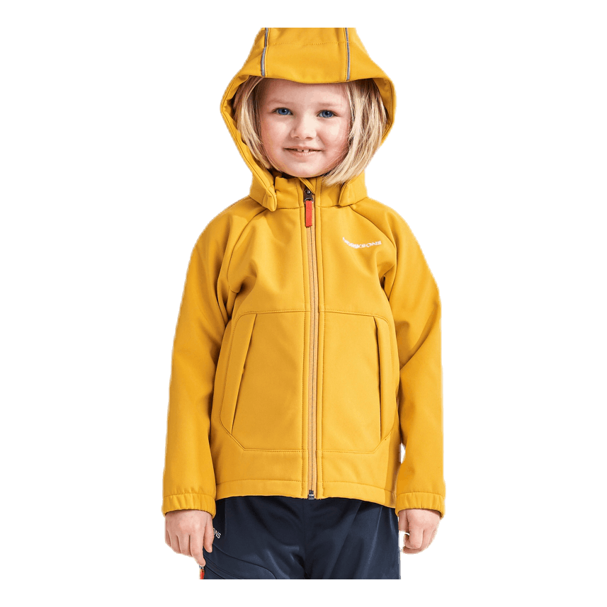 Didriksons Poggin Softshell 2 Yellow – Sportamore.com