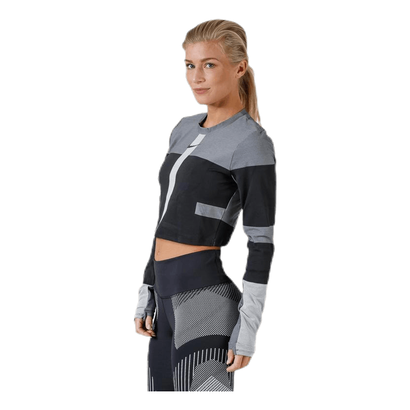 Nike Run Tech Pack Knit Top LS Black/Grey – Sportamore.com